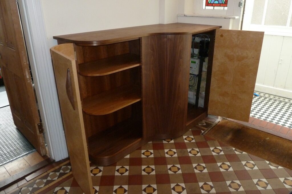 Elegant and Practical Bespoke Hall Cabinet : Irene Banham Furniture
